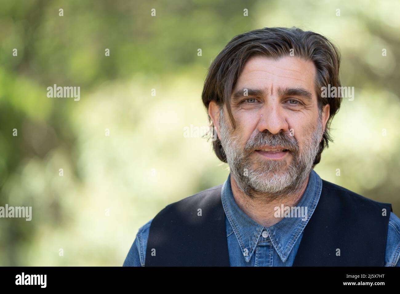 Rome, Italy, April 26, 2022 - The actor Giovanni Calcagno attends at ...