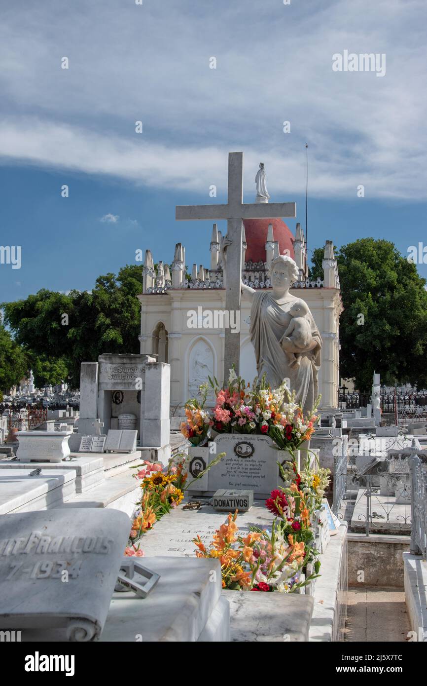 The most famous grave at Colon cemetery (and certainly its most visited ...