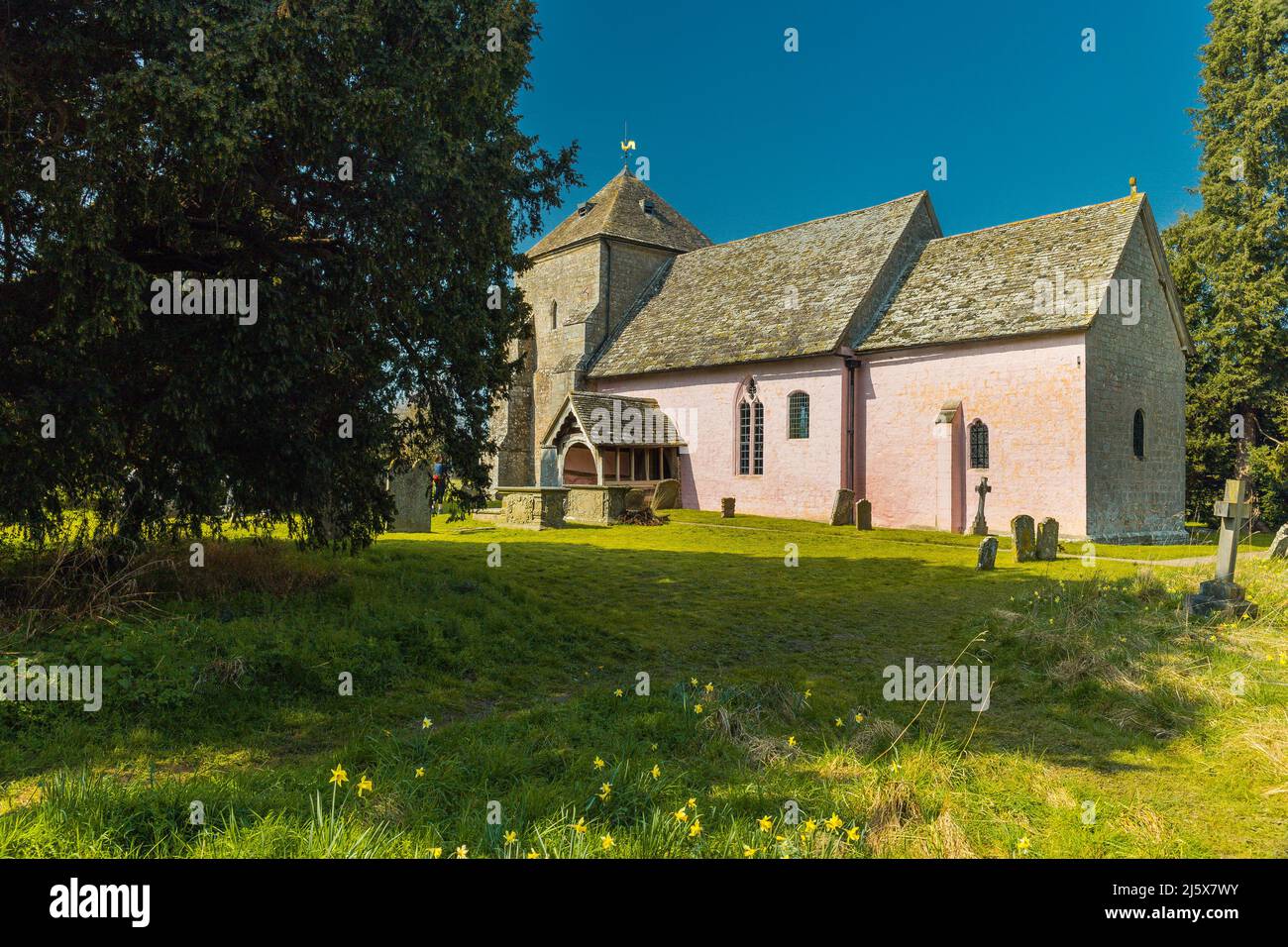 St Marys Church, Kempley, Gloucestershire Stock Photo - Alamy