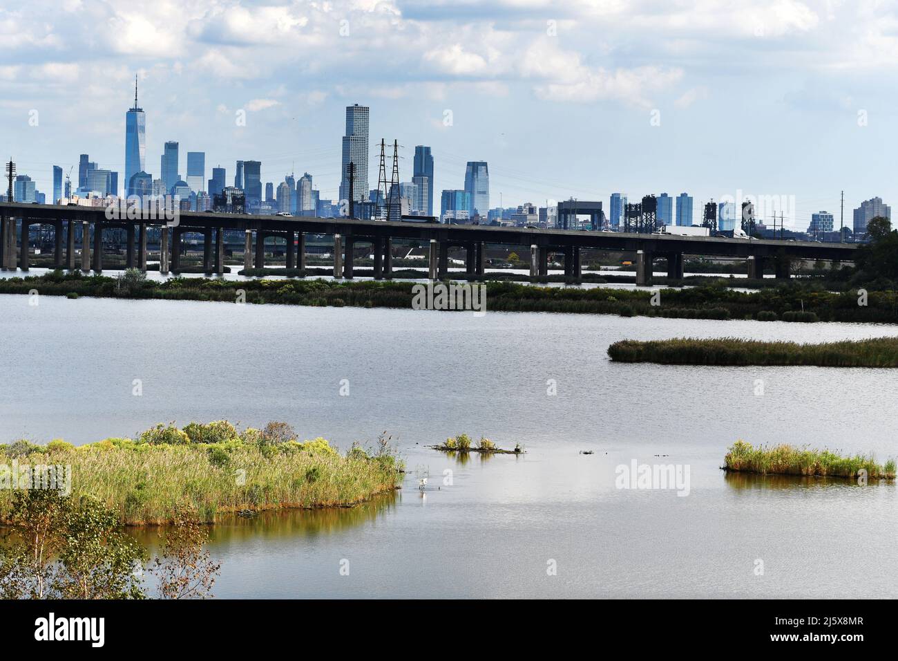 LAND UNDER: Swamp and marsh in the meadowlands of East Rutherford, New ...