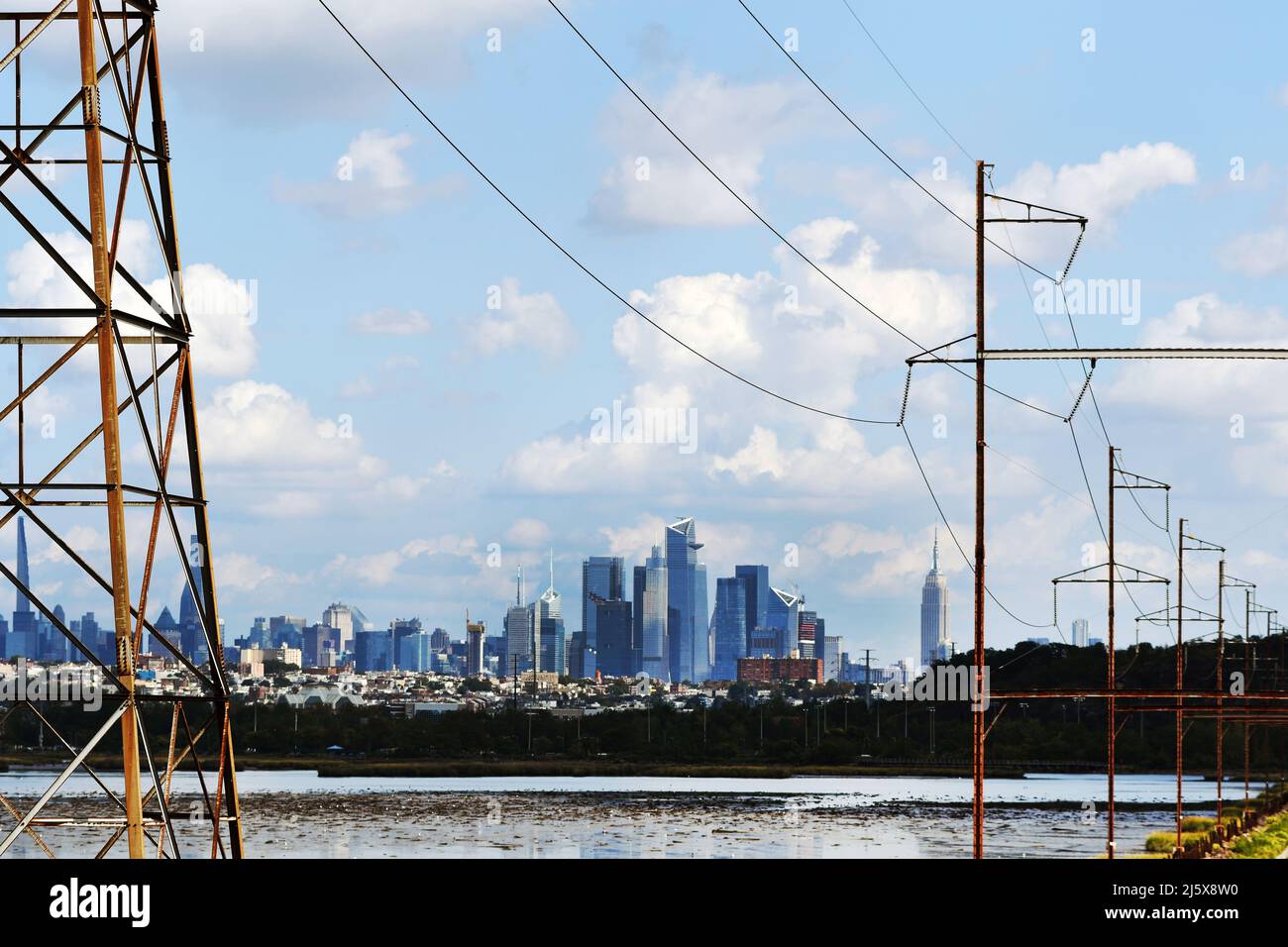 LAND UNDER: Swamp and marsh in the meadowlands of East Rutherford, New ...