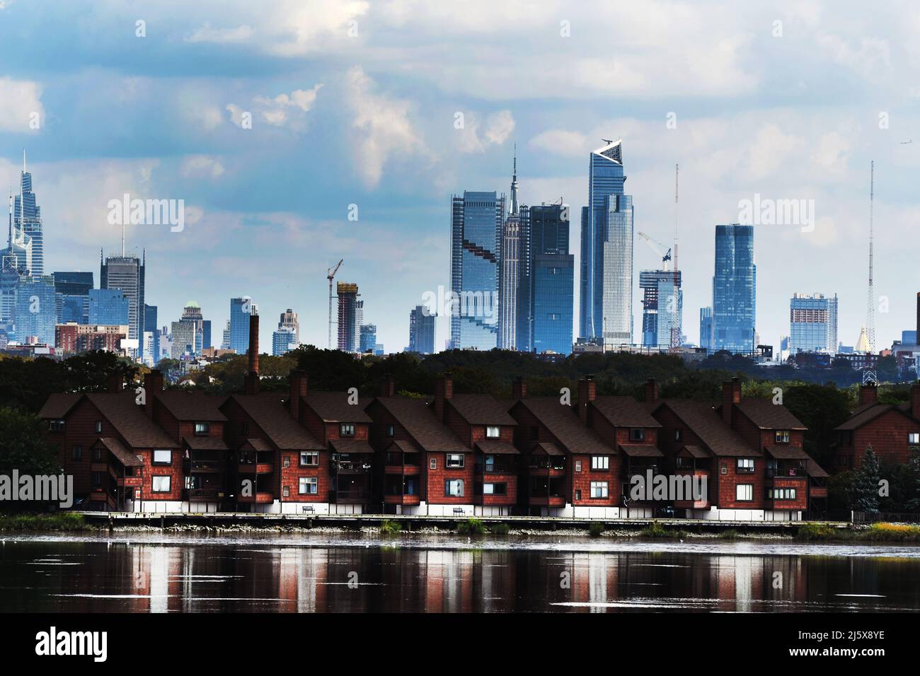 LAND UNDER: Swamp and marsh in the meadowlands of East Rutherford, New ...