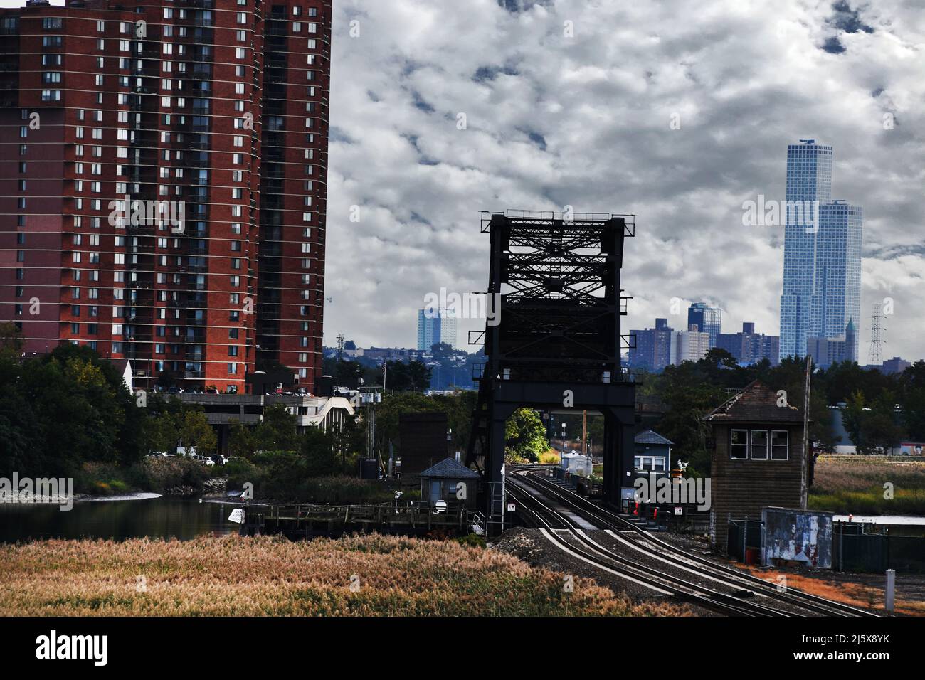 LAND UNDER: Swamp and marsh in the meadowlands of East Rutherford, New ...