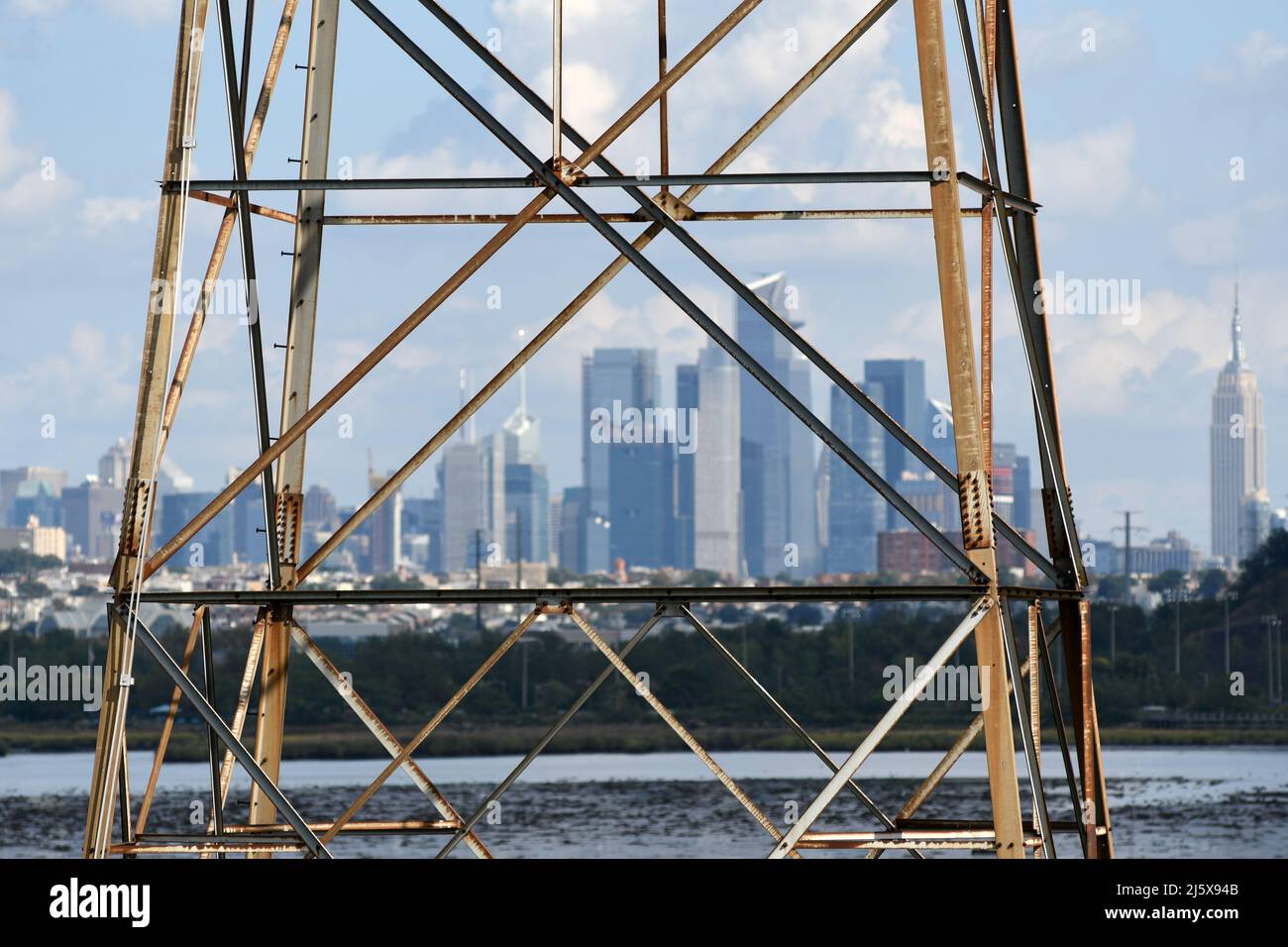 LAND UNDER: Swamp and marsh in the meadowlands of East Rutherford, New ...