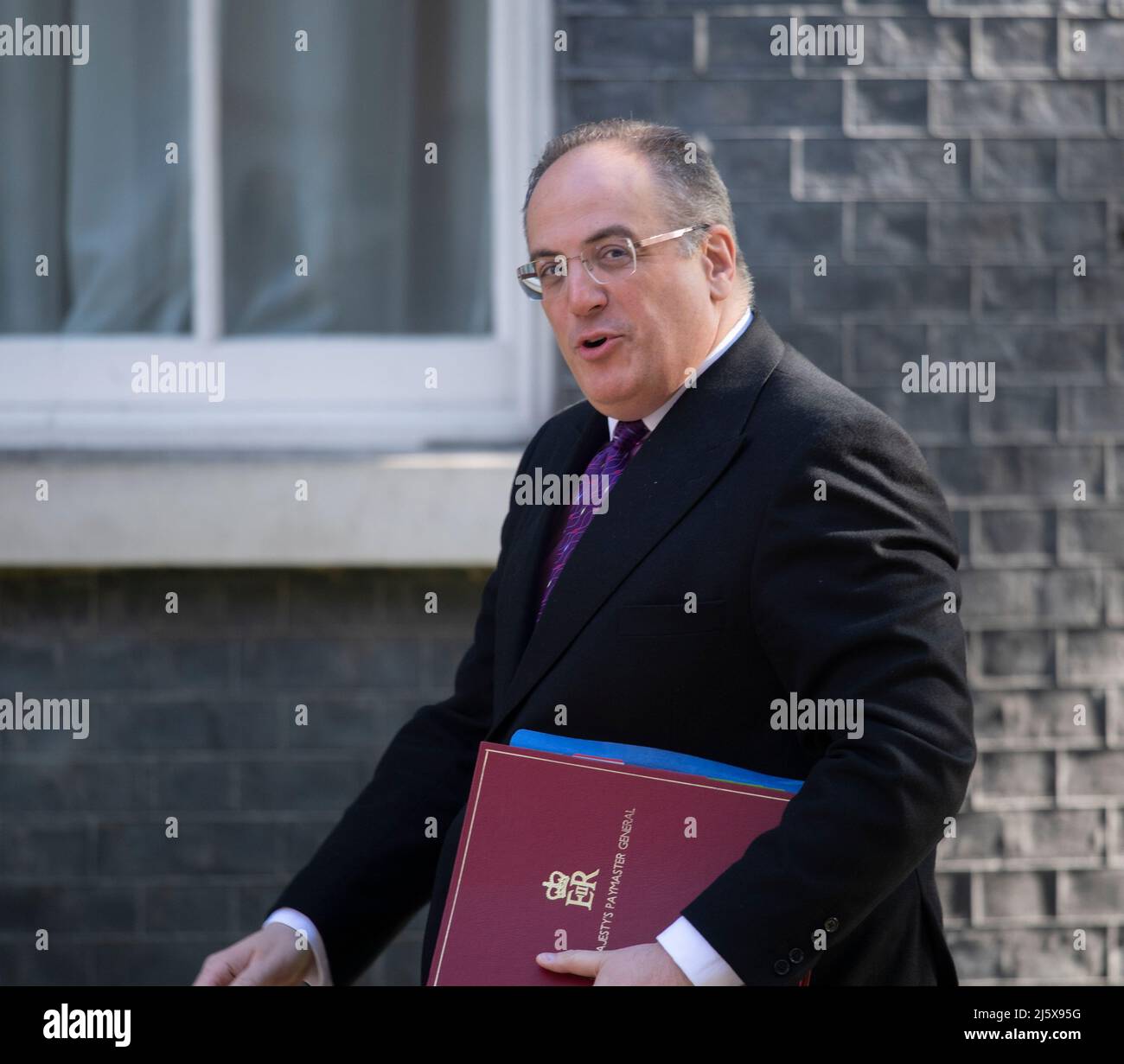 Downing Street, London, UK. 26 April 2022. Michael Ellis QC MP ...