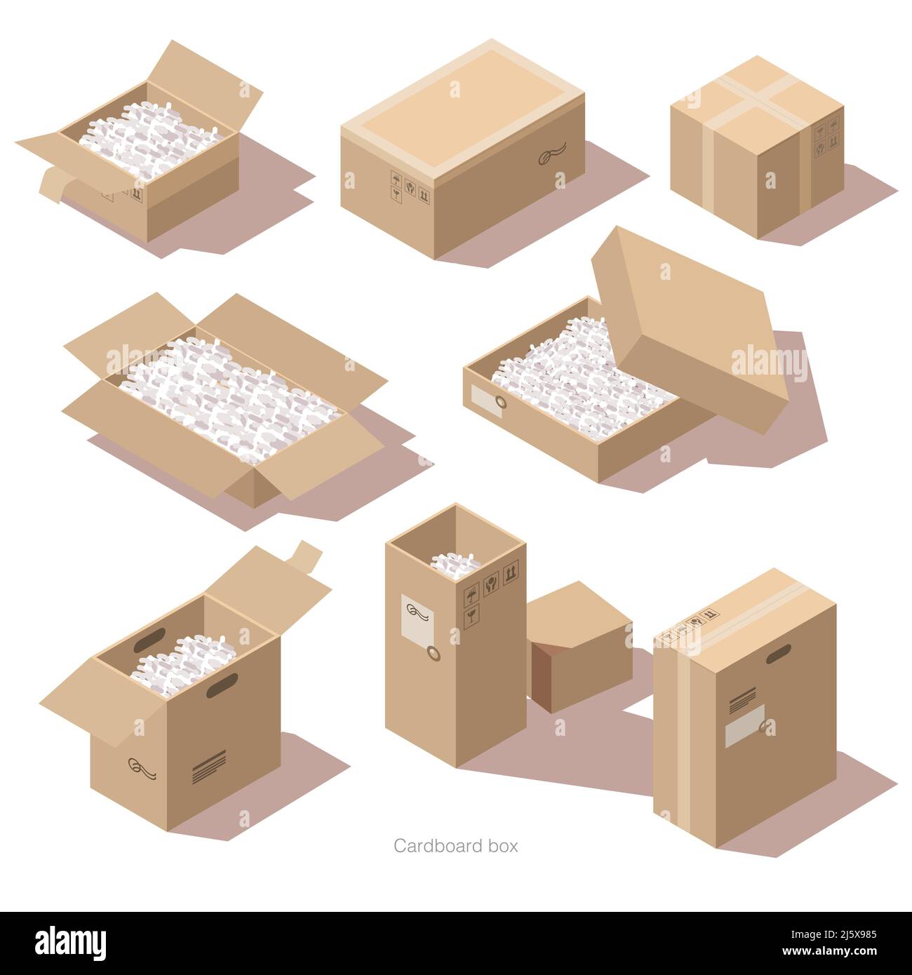 Posta box Stock Vector Images - Alamy