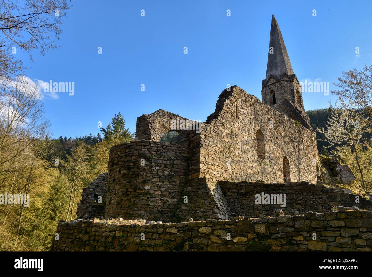 Gossam, Burgkirche, Burgkirchlein, Wachau, Kirche, Ruine, Lost Place ...