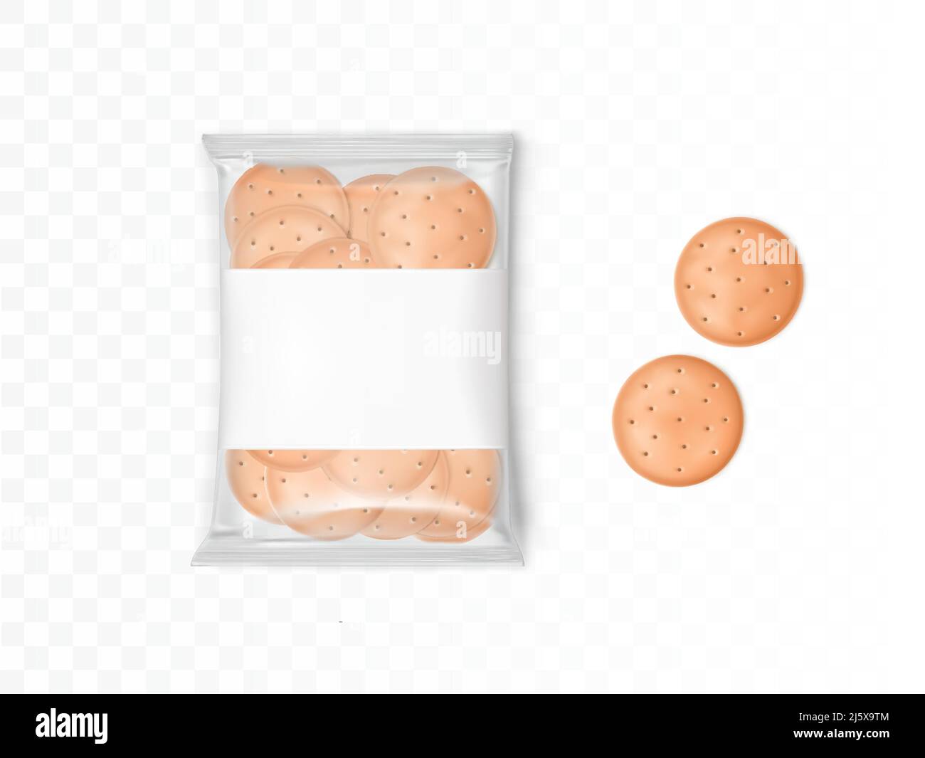 Biscuits packet two Stock Vector Images - Alamy