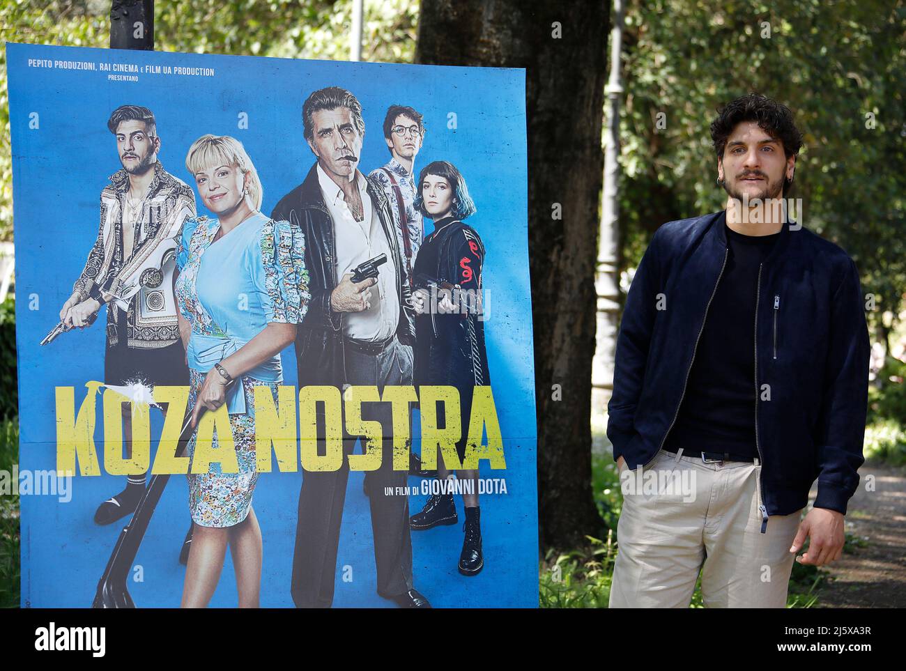 Rome, Italy. 26th Apr, 2022. Rome, Presentation of the film "Koza ...