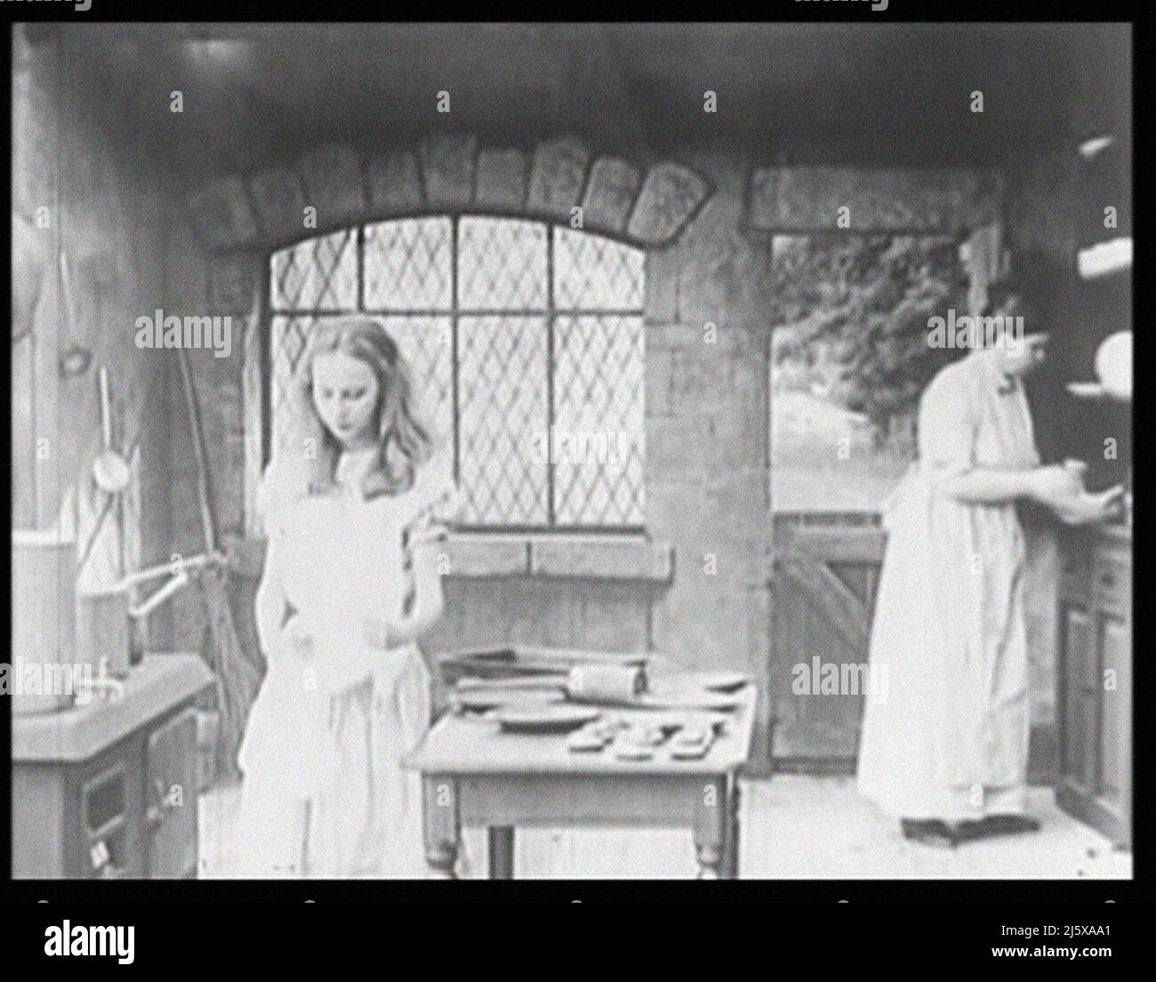 Alice in Wonderland 1915 vintage movie still Stock Photo - Alamy