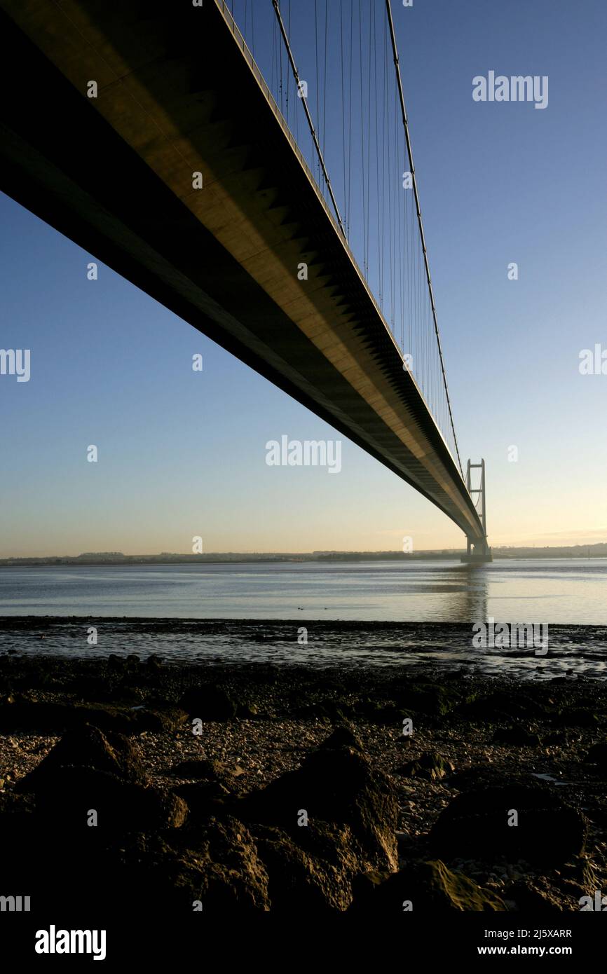 The Humber Bridge Stock Photo - Alamy