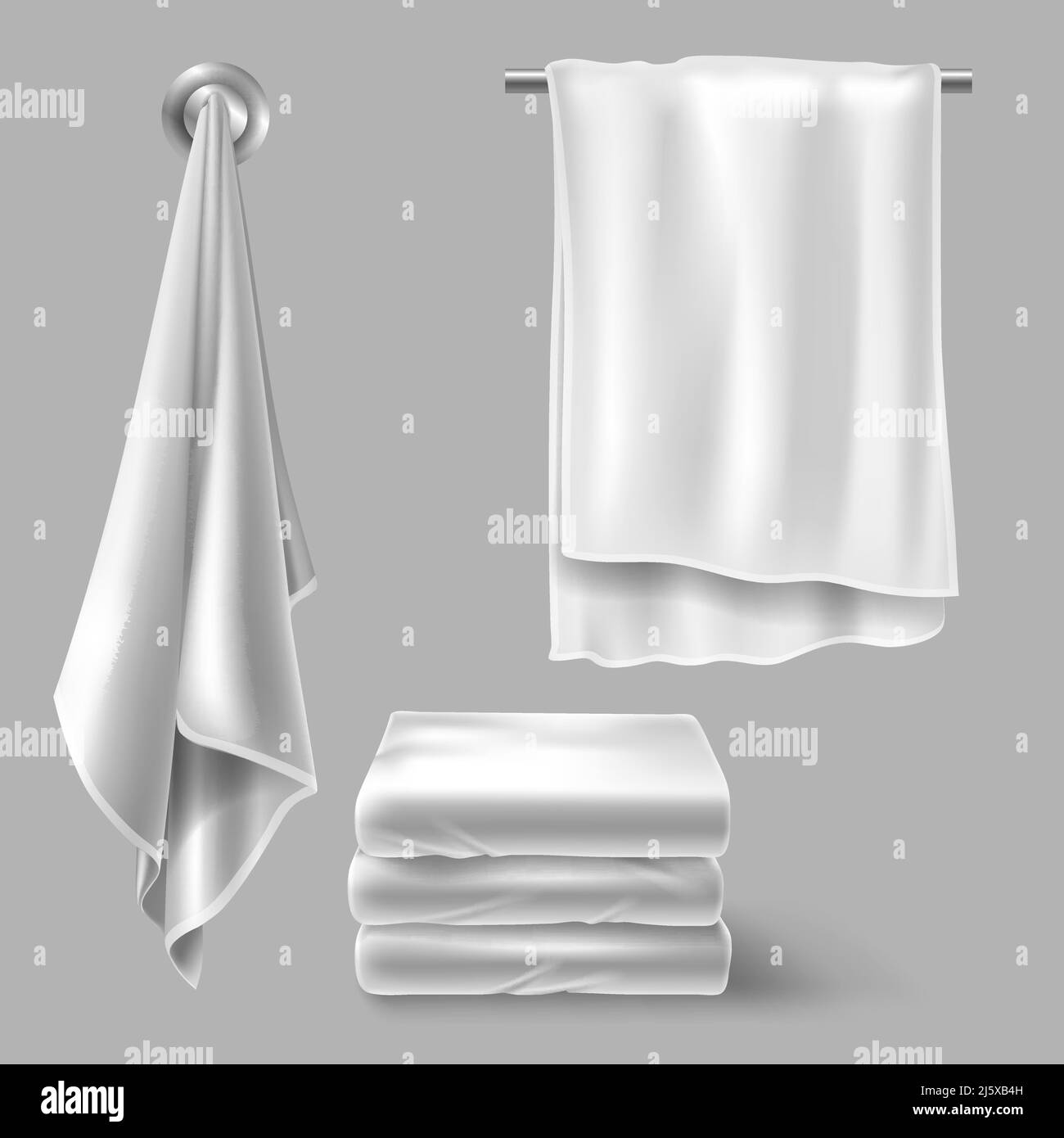 Microfiber cloth on white Stock Vector Images - Alamy