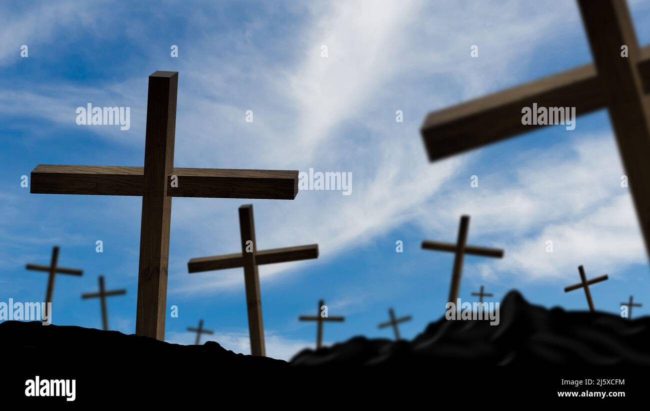 All holy communion three crosses hi-res stock photography and images ...