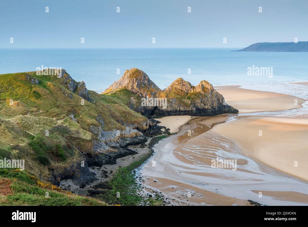 Three cliffs sunrise hi-res stock photography and images - Alamy