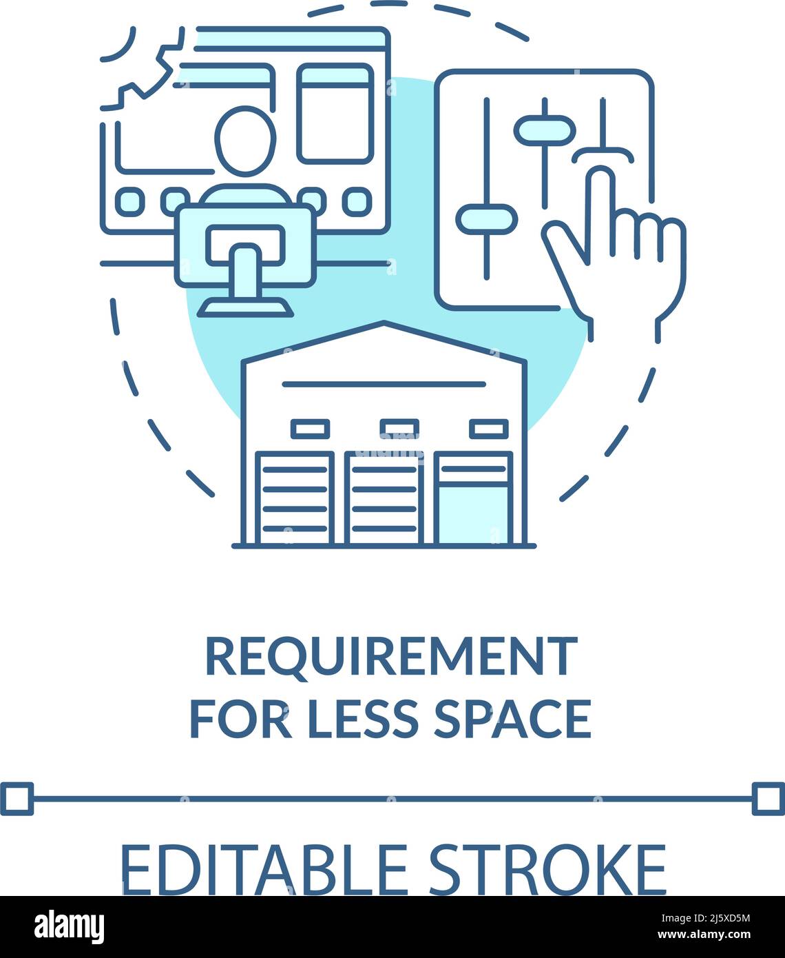Less space Stock Vector Images - Alamy