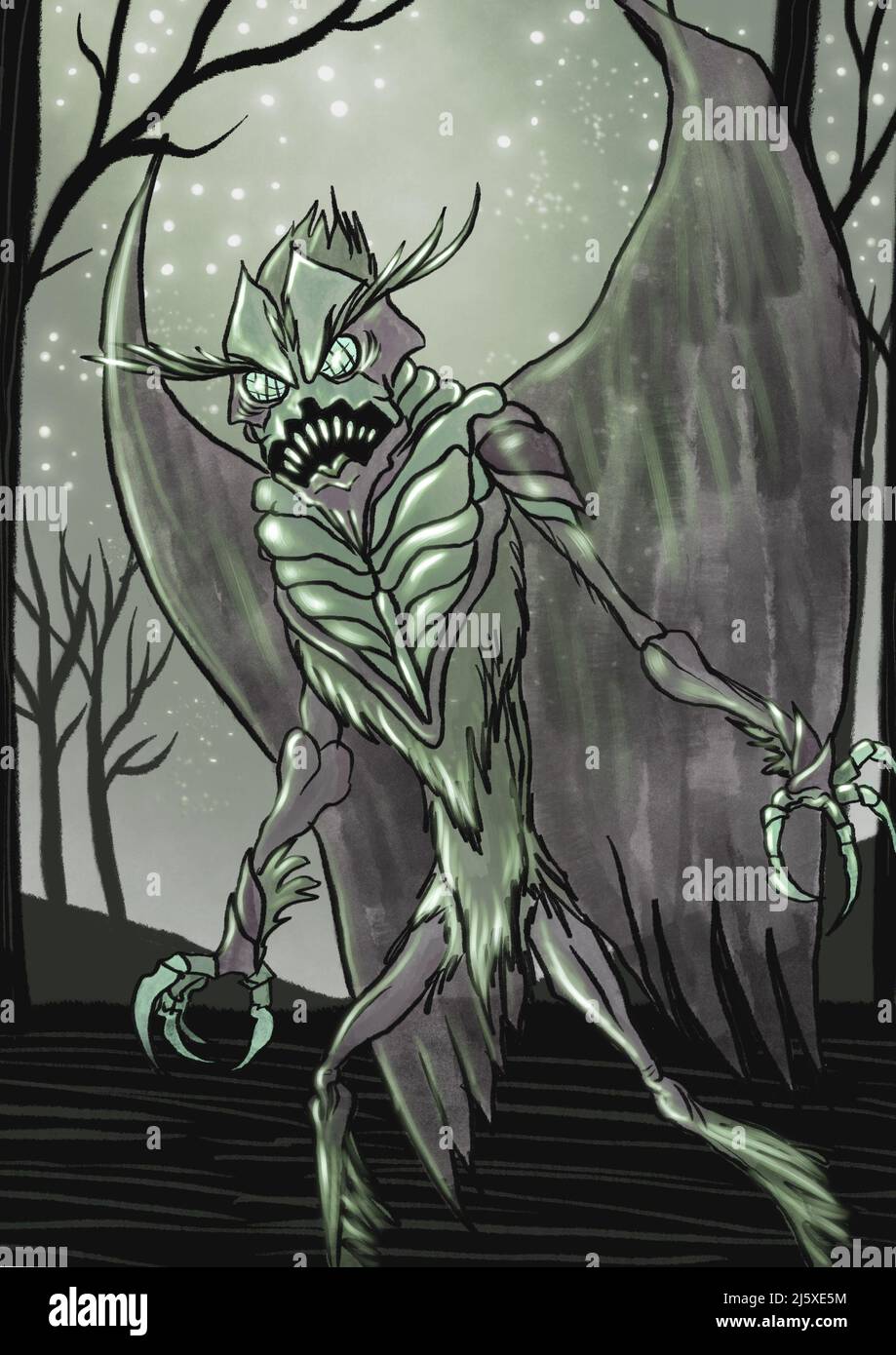 Legend of mothman hi-res stock photography and images - Alamy