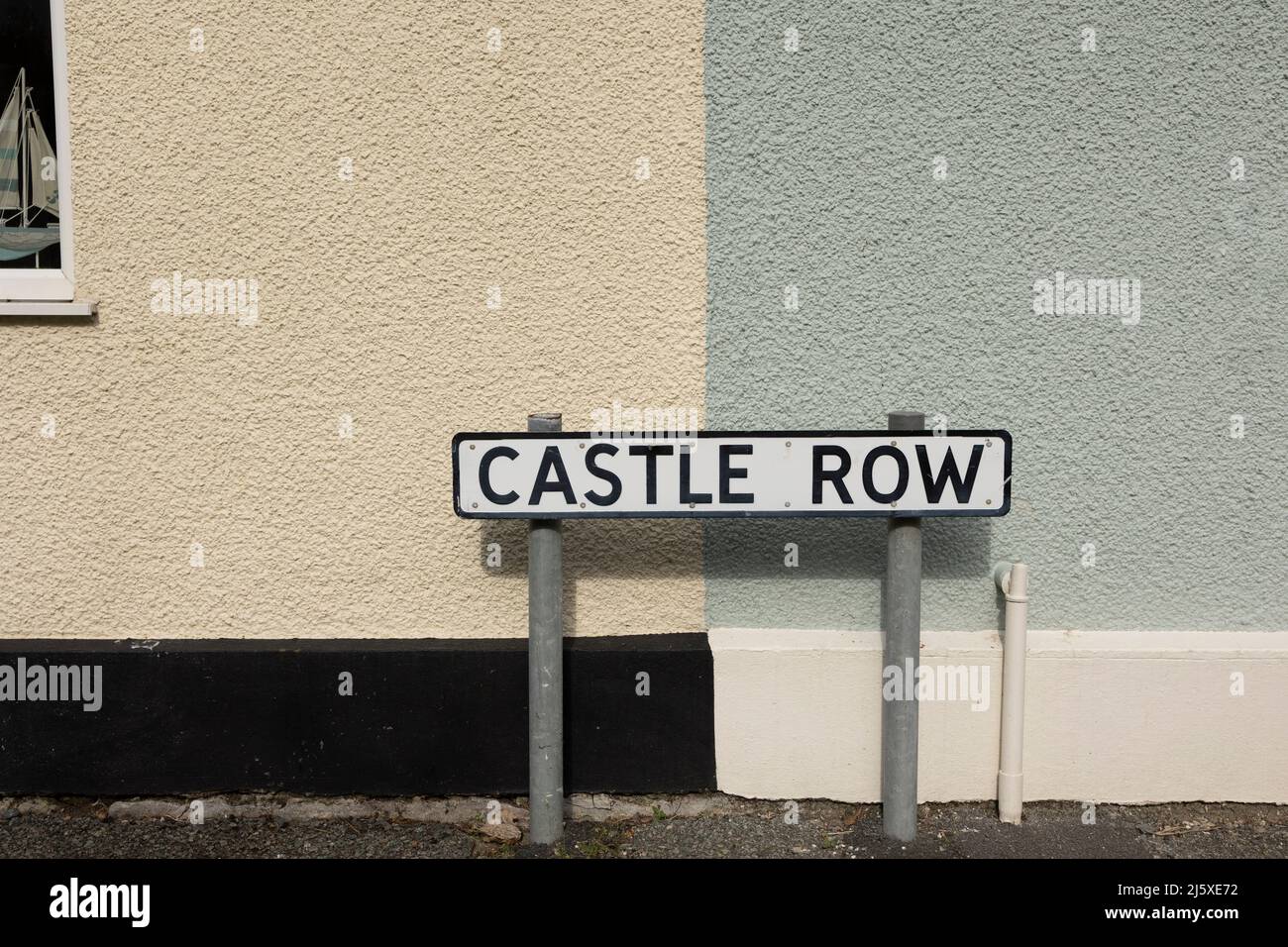 street and instruction sign Stock Photo - Alamy