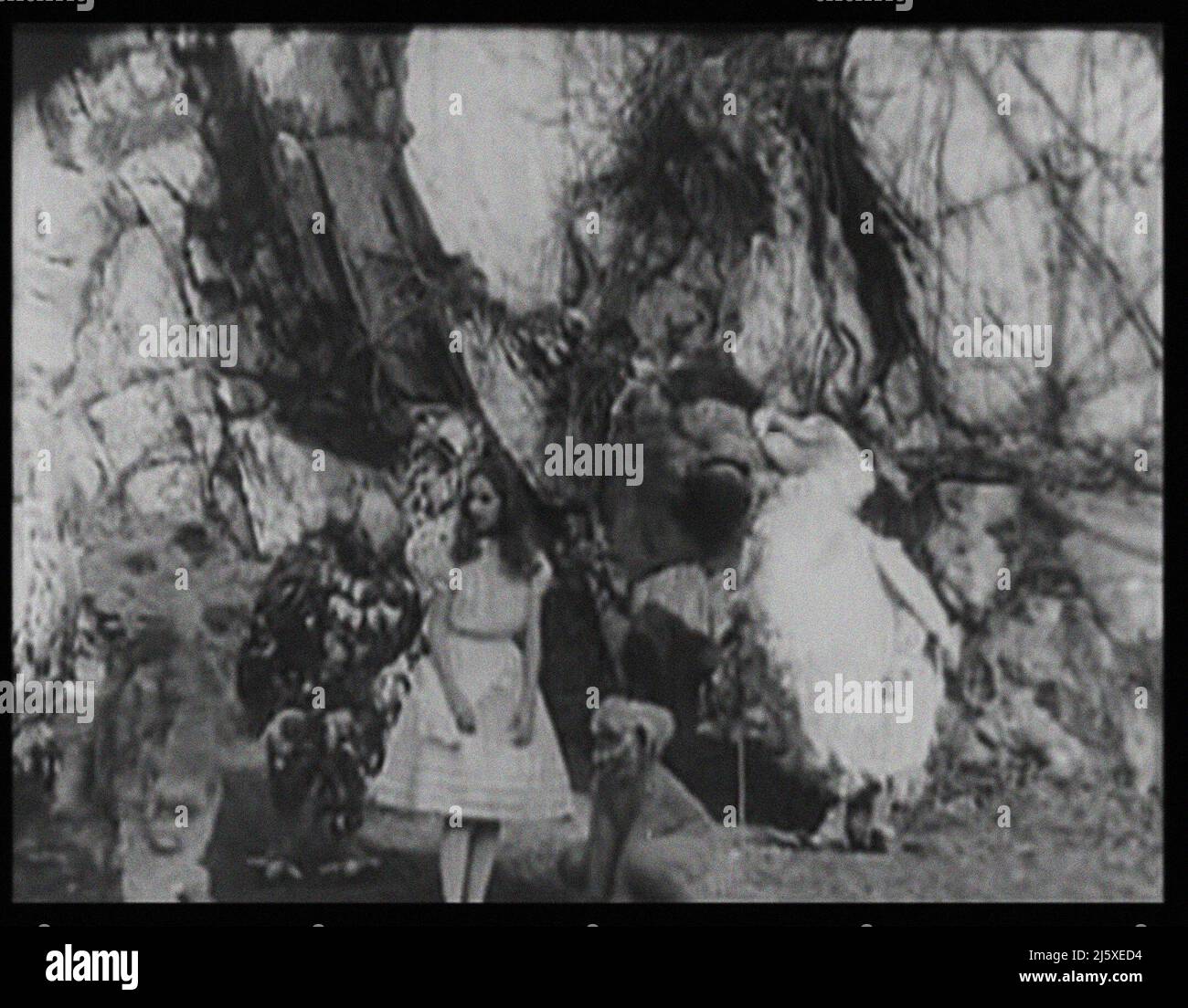 Alice in Wonderland 1915 vintage movie still Stock Photo - Alamy