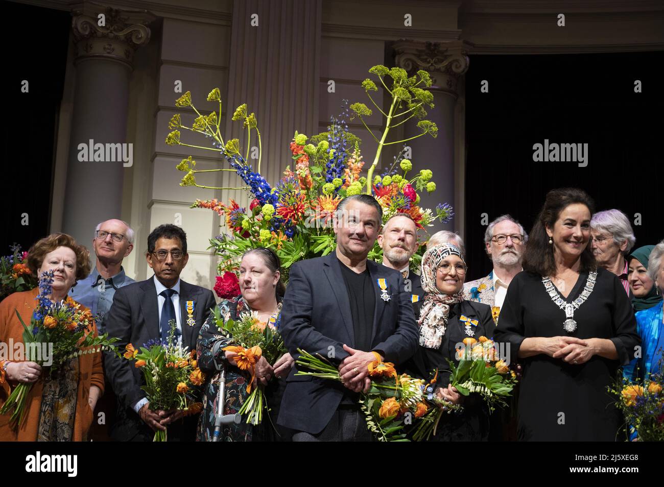 2022-04-26 12:54:25 AMSTERDAM - Composer, musician and son of ...