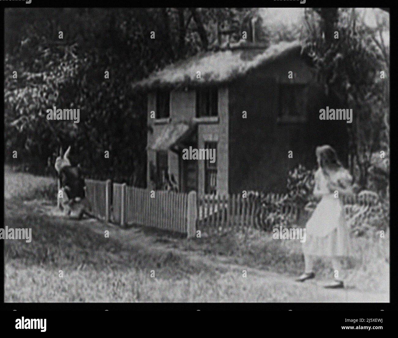Alice in Wonderland 1915 vintage movie still Stock Photo - Alamy