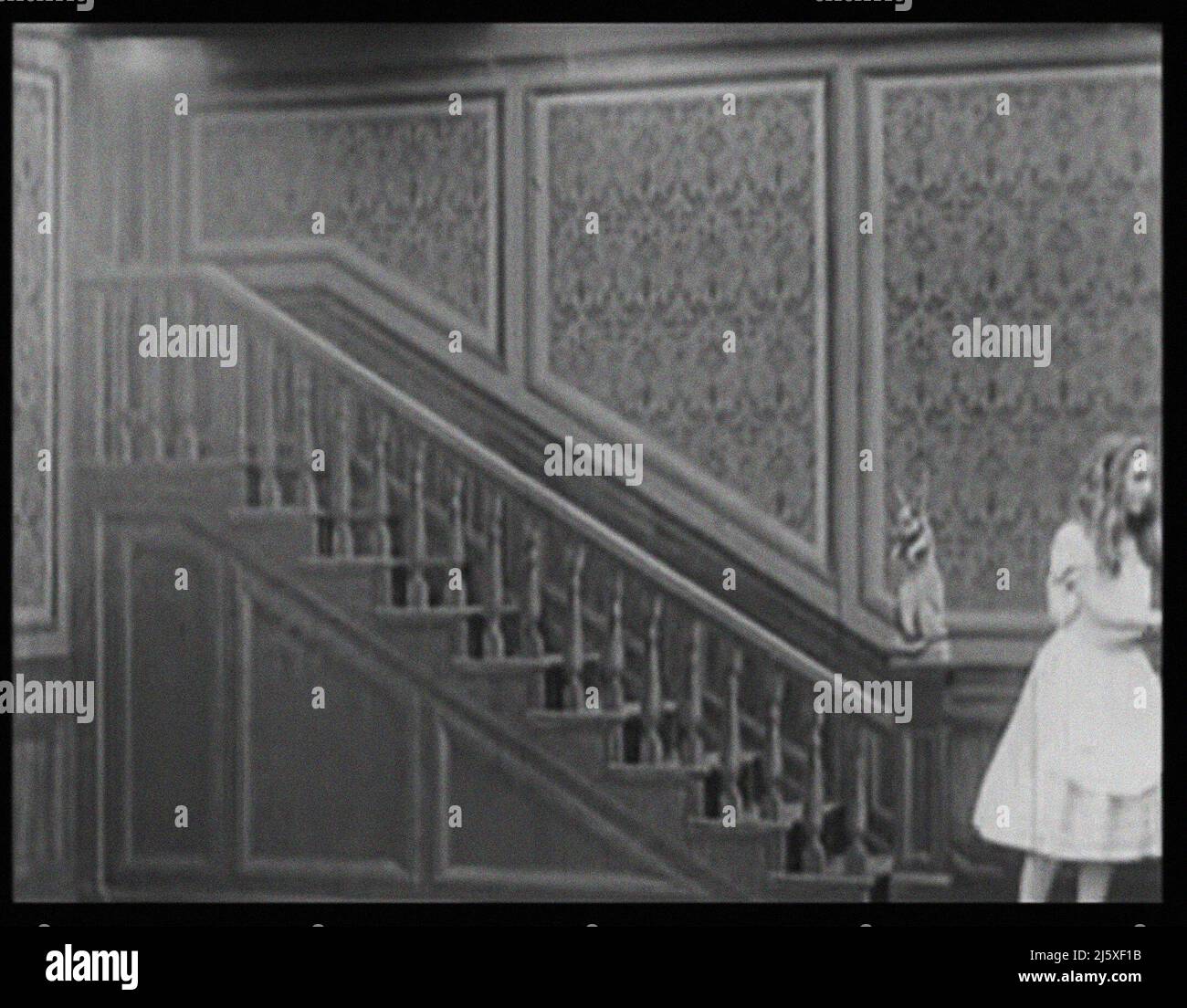 Alice in Wonderland 1915 vintage movie still Stock Photo - Alamy