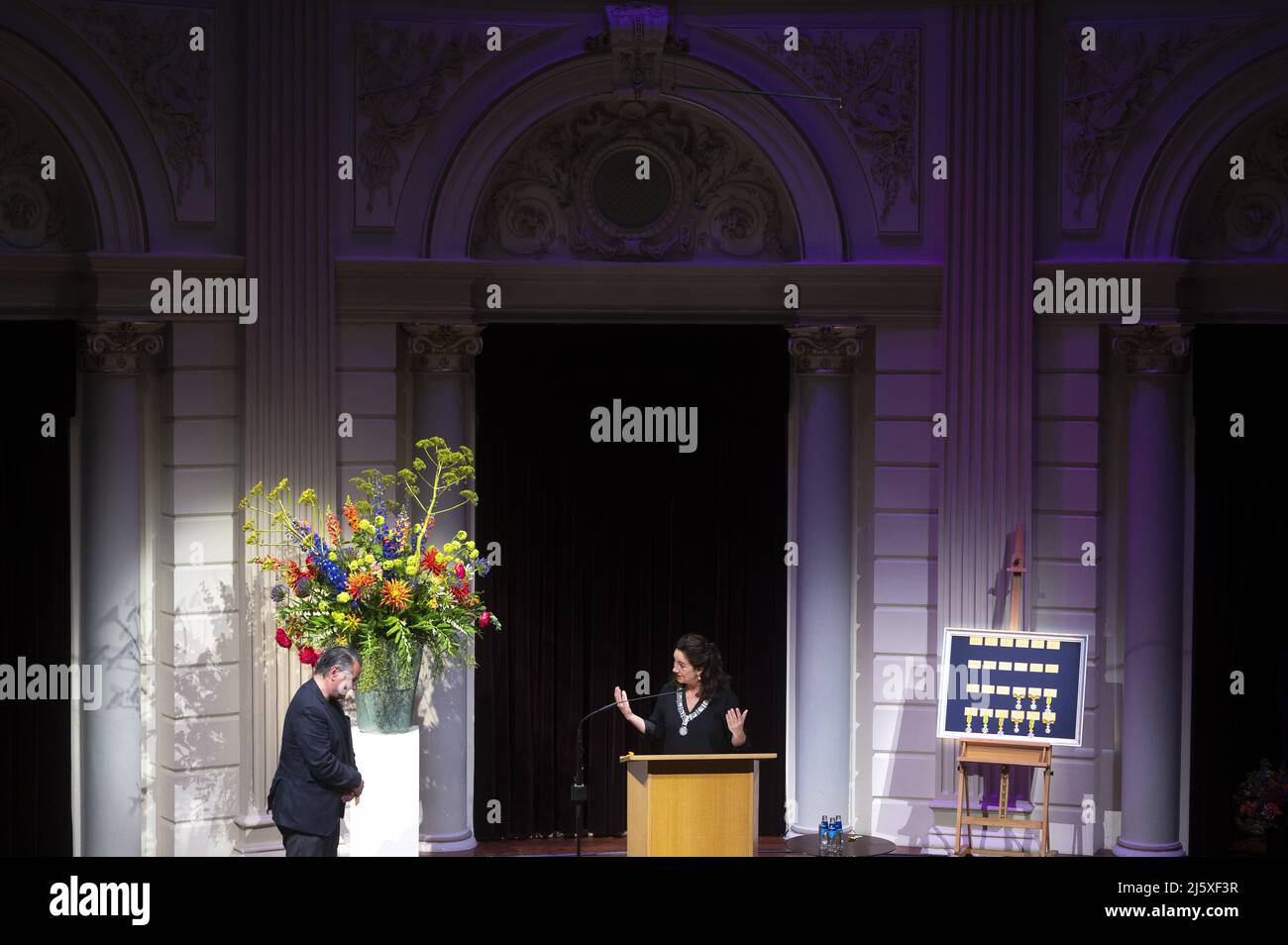 2022-04-26 12:20:37 AMSTERDAM - Composer, musician and son of ...