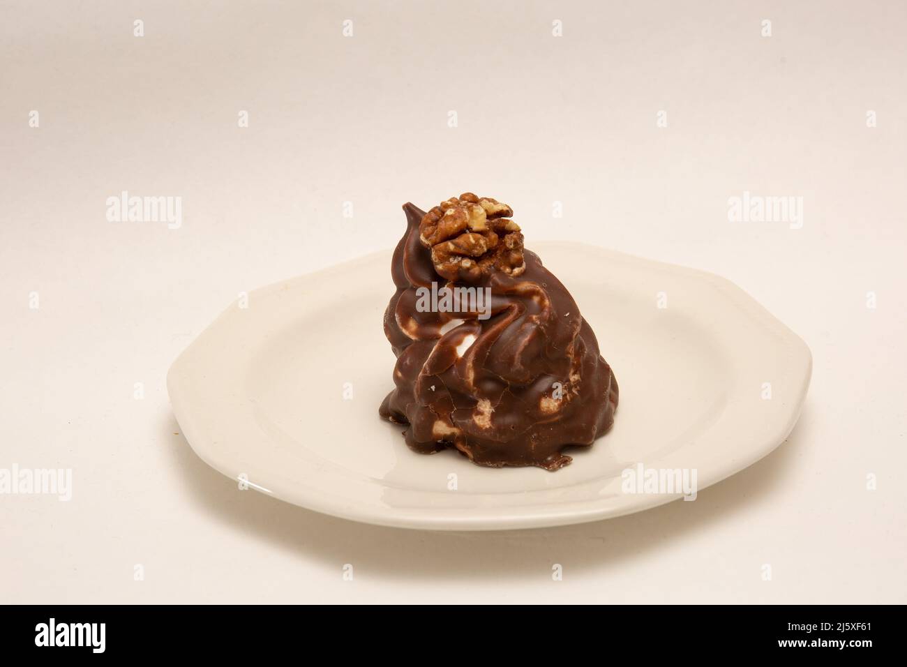 Delicious hand made walnut whip, chocolate covered soft mallow filling ...