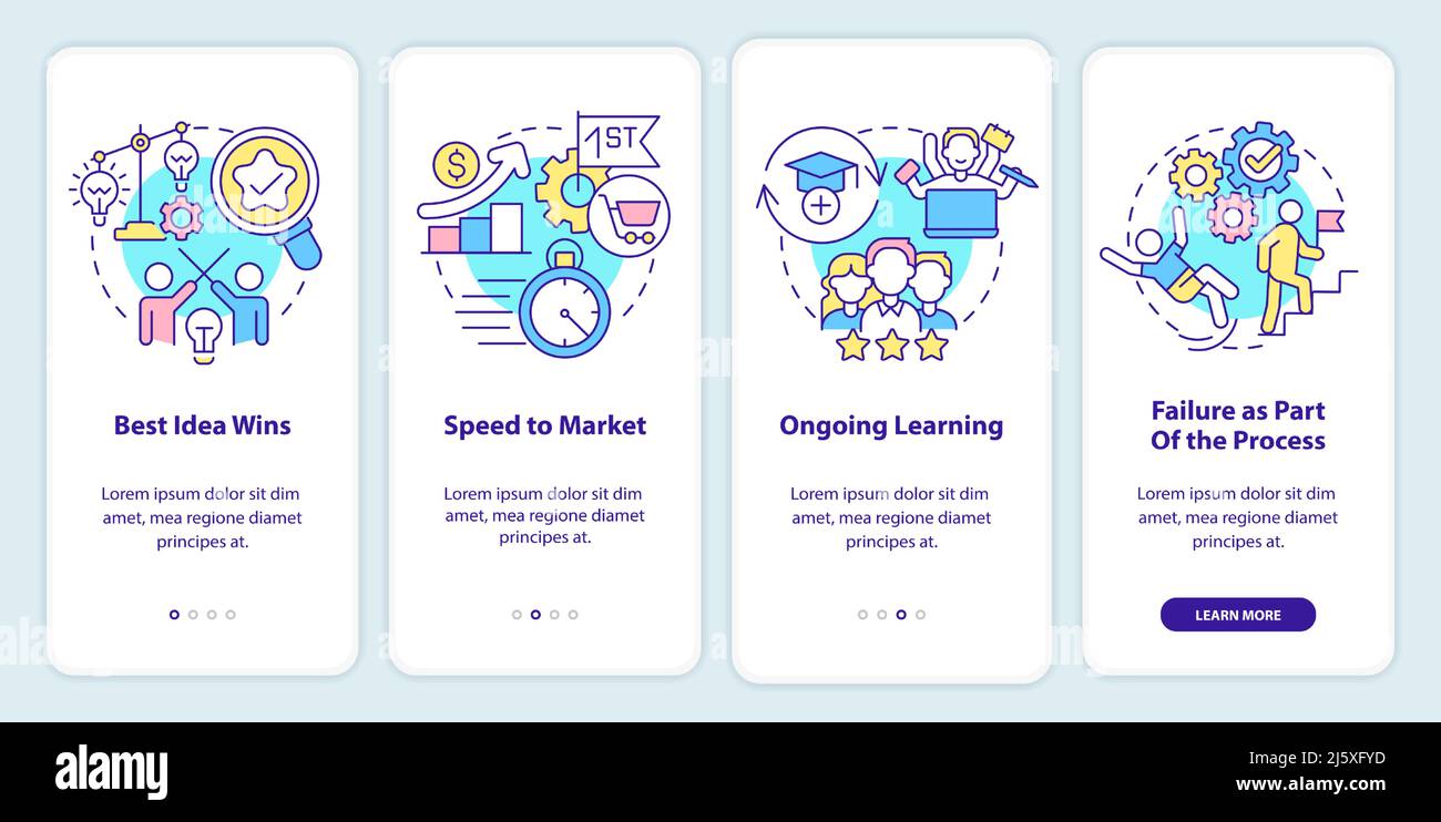 Mobile app development innovative Stock Vector Images - Alamy