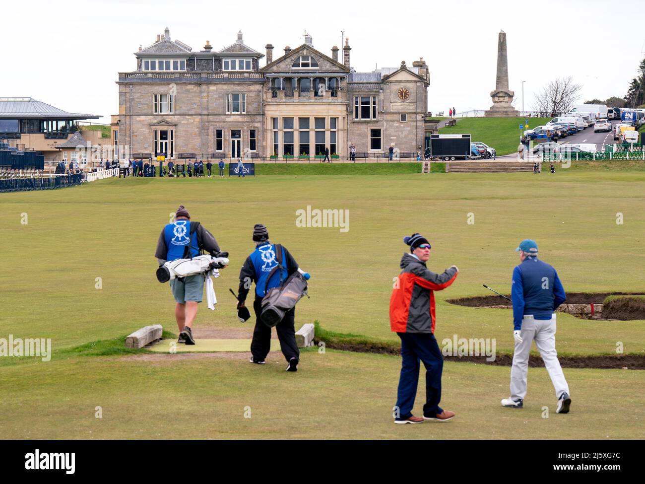 The R&A Clubhouse during The Open Media Day at St Andrews. Picture date ...