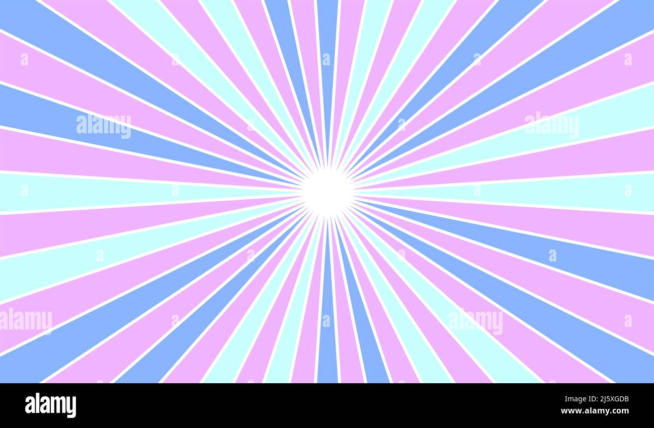 abstract blue purple sun rays, retro styled sun burst pattern texture ...