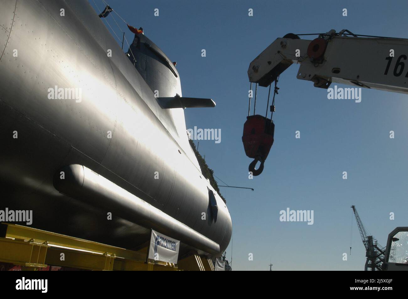 Launch of the Scirè submarine for the Italian Navy at the Fincantieri ...