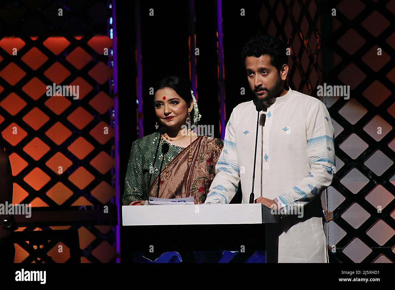 Kolkata, West Bengal, India. 25th Apr, 2022. Actor Parambrata ...