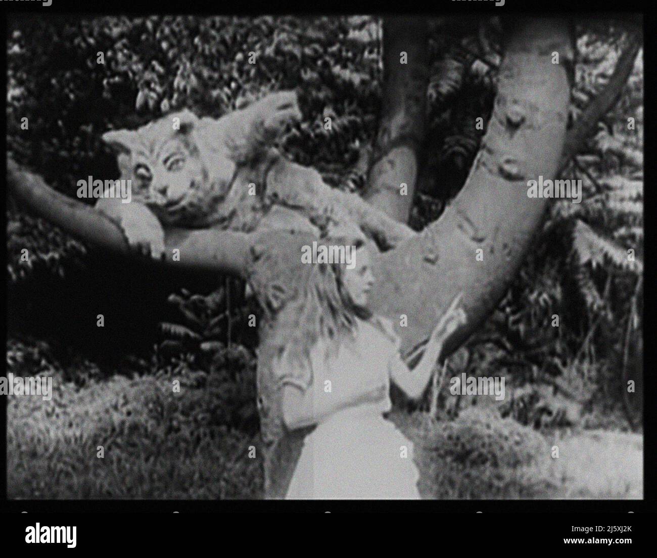 Alice in Wonderland 1915 vintage movie still Stock Photo - Alamy