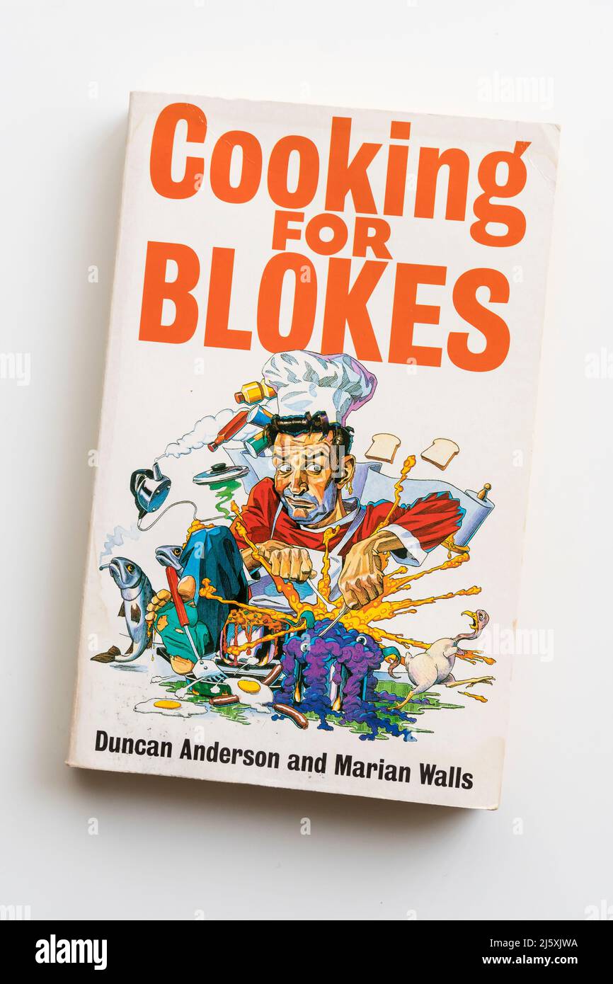 Book cover "Cooking for Blokes Stock Photo - Alamy
