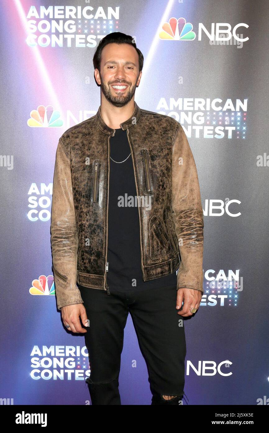 LOS ANGELES - APR 25: Jared Lee at the AmericaÕs Song Contest Semi ...