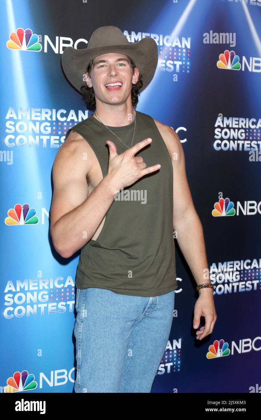 LOS ANGELES - APR 25: Jonah Prill at the America’s Song Contest Semi ...