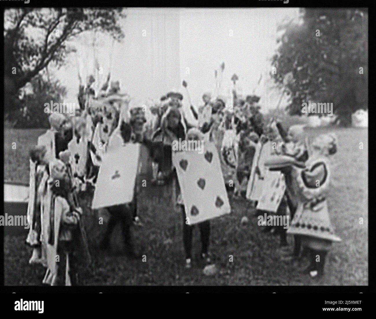 Alice in Wonderland 1915 vintage movie still Stock Photo - Alamy