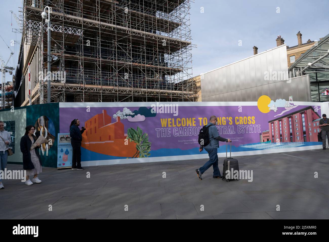Kings Cross, London, England. New development Stock Photo - Alamy