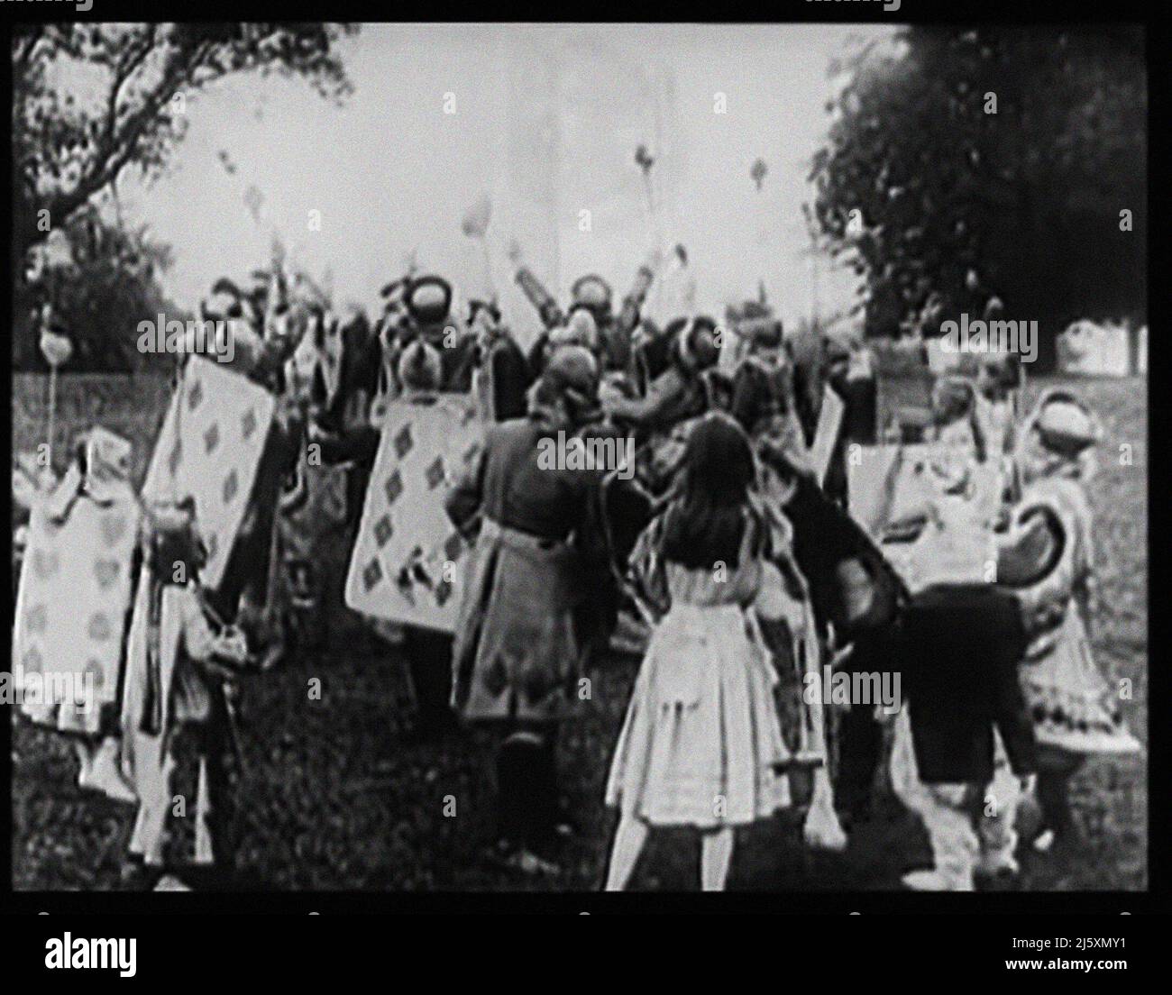 Alice in Wonderland 1915 vintage movie still Stock Photo - Alamy