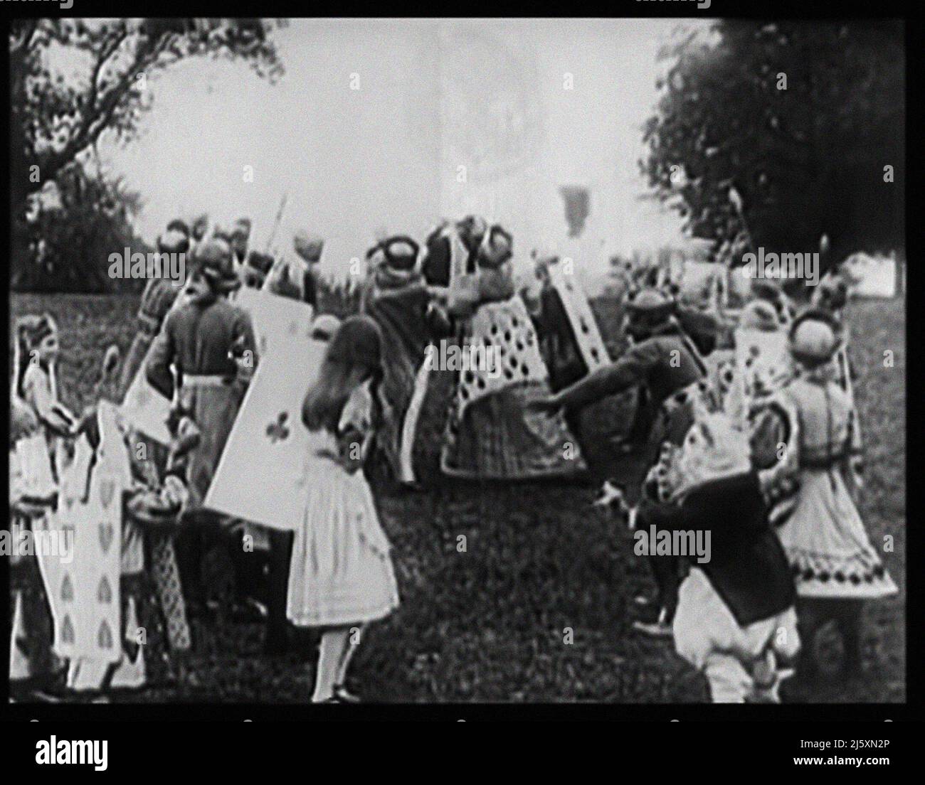 Alice in Wonderland 1915 vintage movie still Stock Photo - Alamy