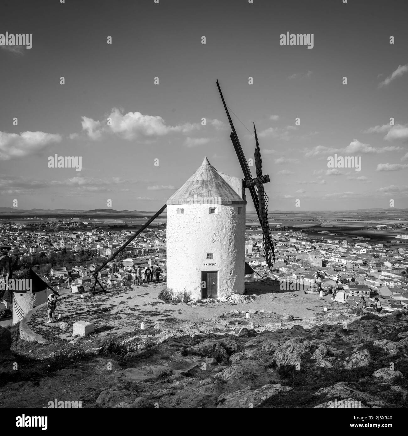 Consuegra spain Black and White Stock Photos & Images - Alamy