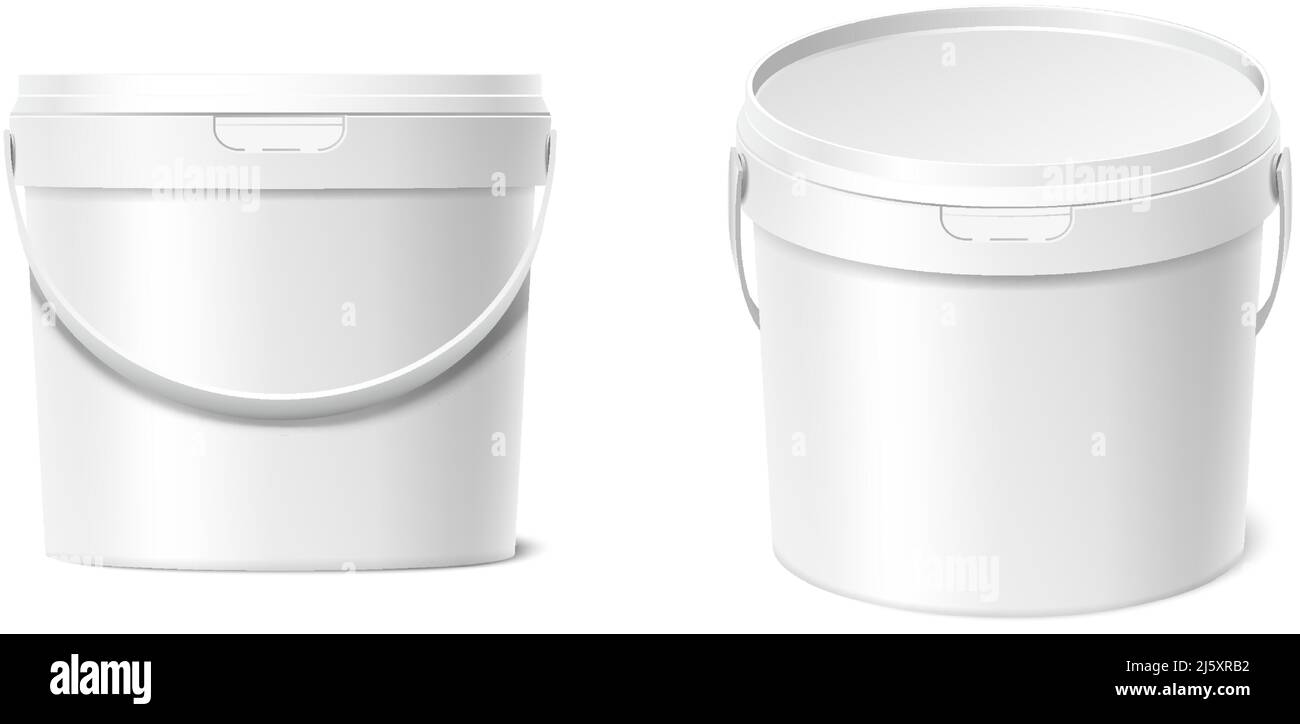 Paint can top view Stock Vector Images - Alamy