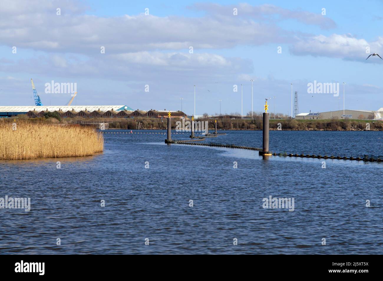 Cardiff Bay on a sunny day. Spring. April 2022 Stock Photo - Alamy