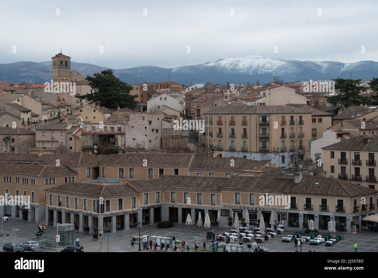 The Segovia cityscape Segovia, Spain Stock Photo - Alamy