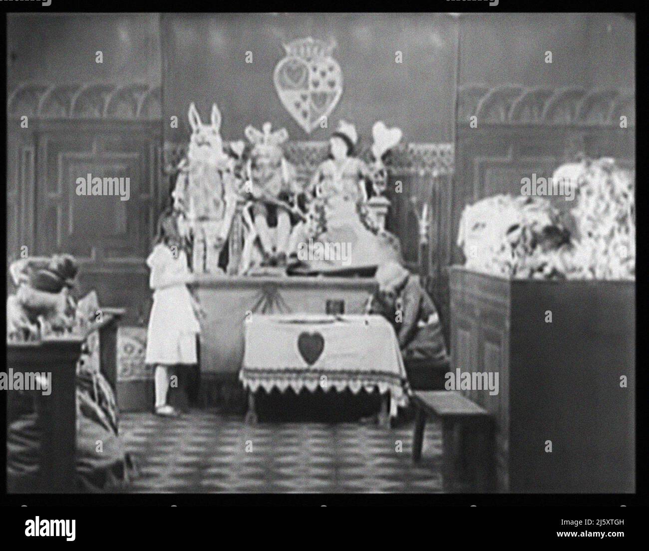 Alice in Wonderland 1915 vintage movie still Stock Photo - Alamy