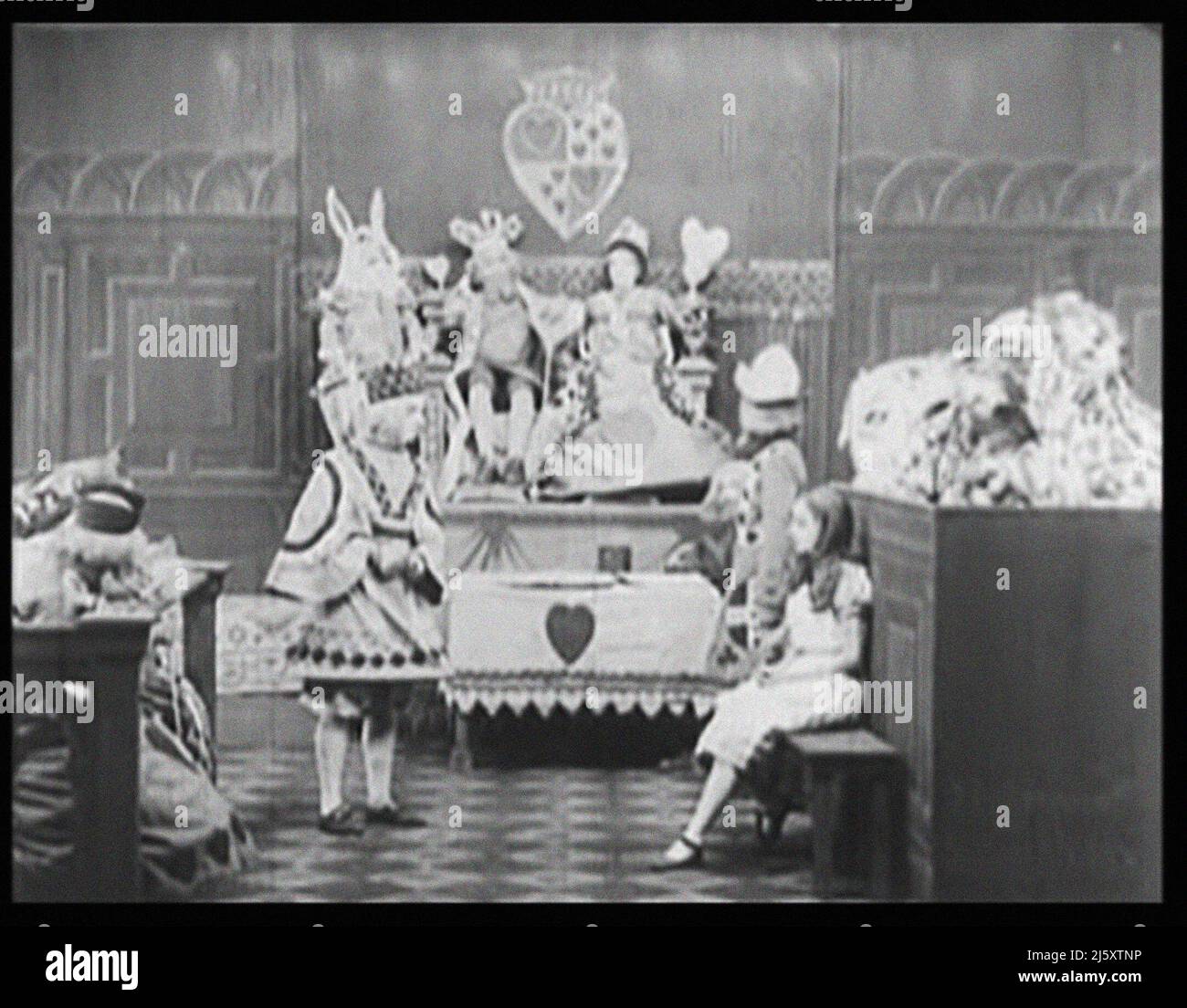 Alice in Wonderland 1915 vintage movie still Stock Photo - Alamy