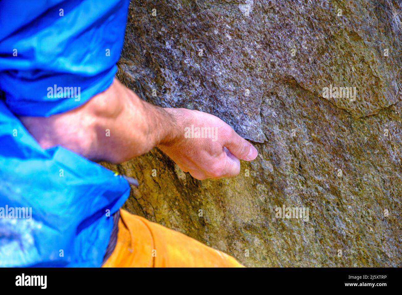 Bouldering in Val Calanca, Ticino, Switzerland Stock Photo - Alamy