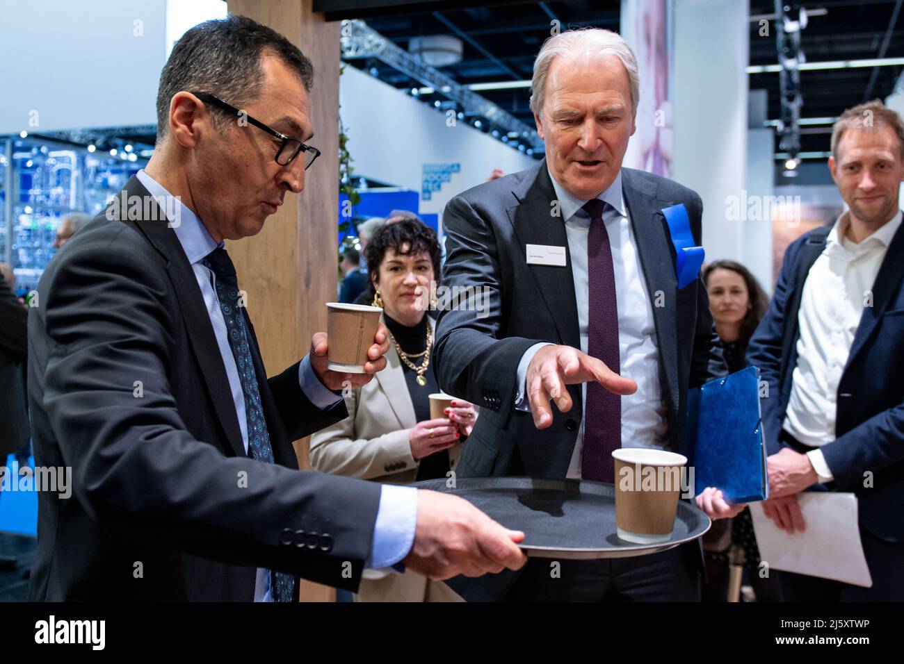 Cologne, Germany. 22nd Apr, 2022. Federal Minister of Agriculture Cem ...