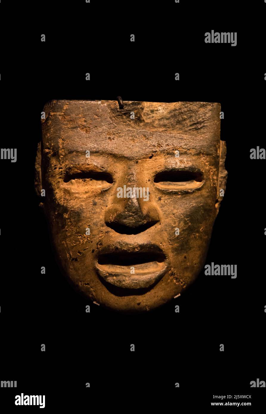 Leiden, The Netherlands - SEPT 01, 2021: old stone mask from the ...