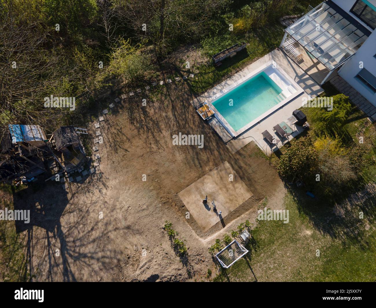 Flight over forest swamp lake hi-res stock photography and images - Alamy